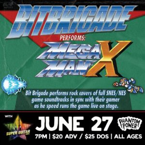 Bit Brigade Performs "Mega Man X" LIVE w. Super Guitar Bros ...